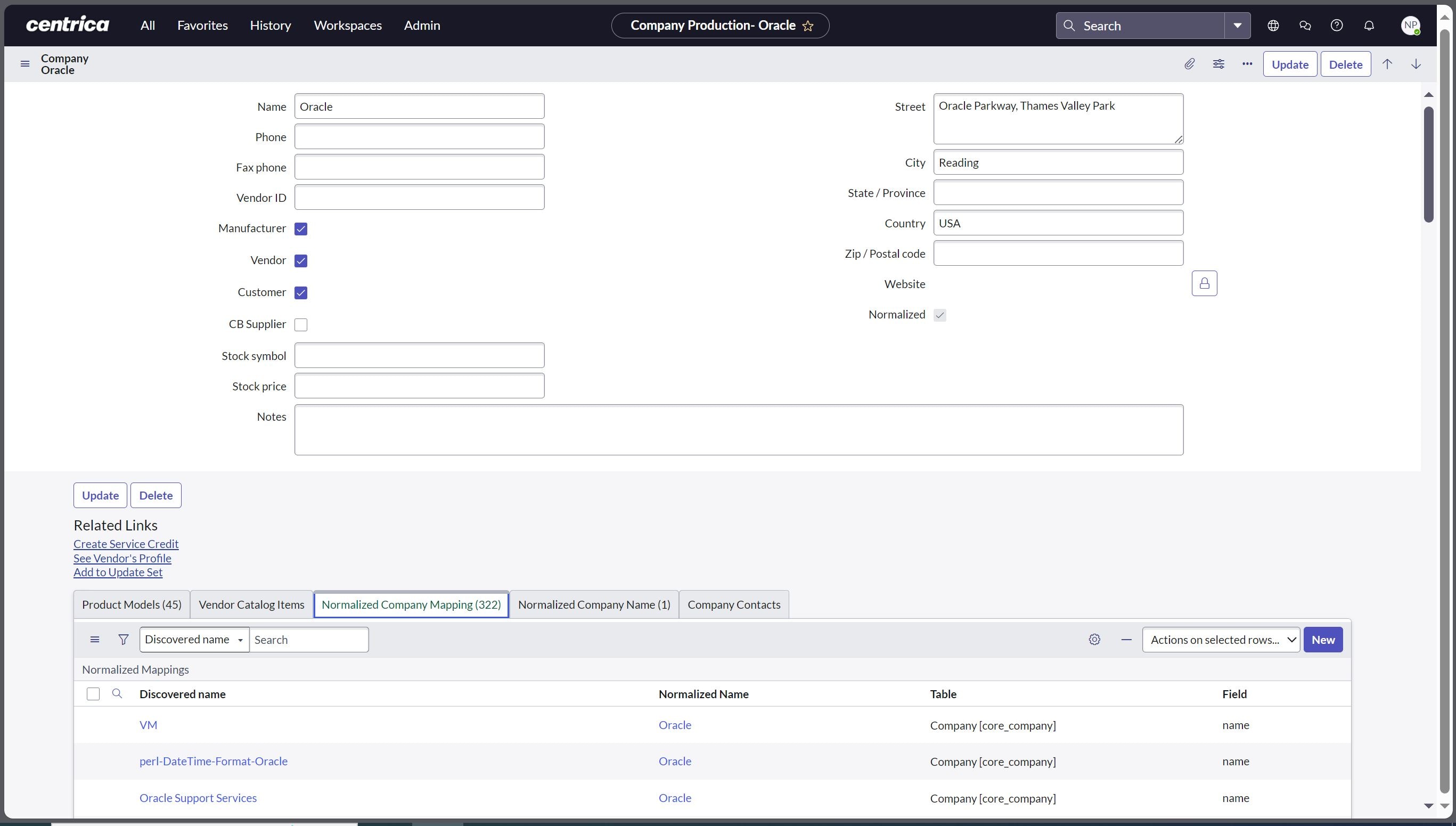 Solved: core_company table - Normalized Company Mapping Ta... - ServiceNow Community